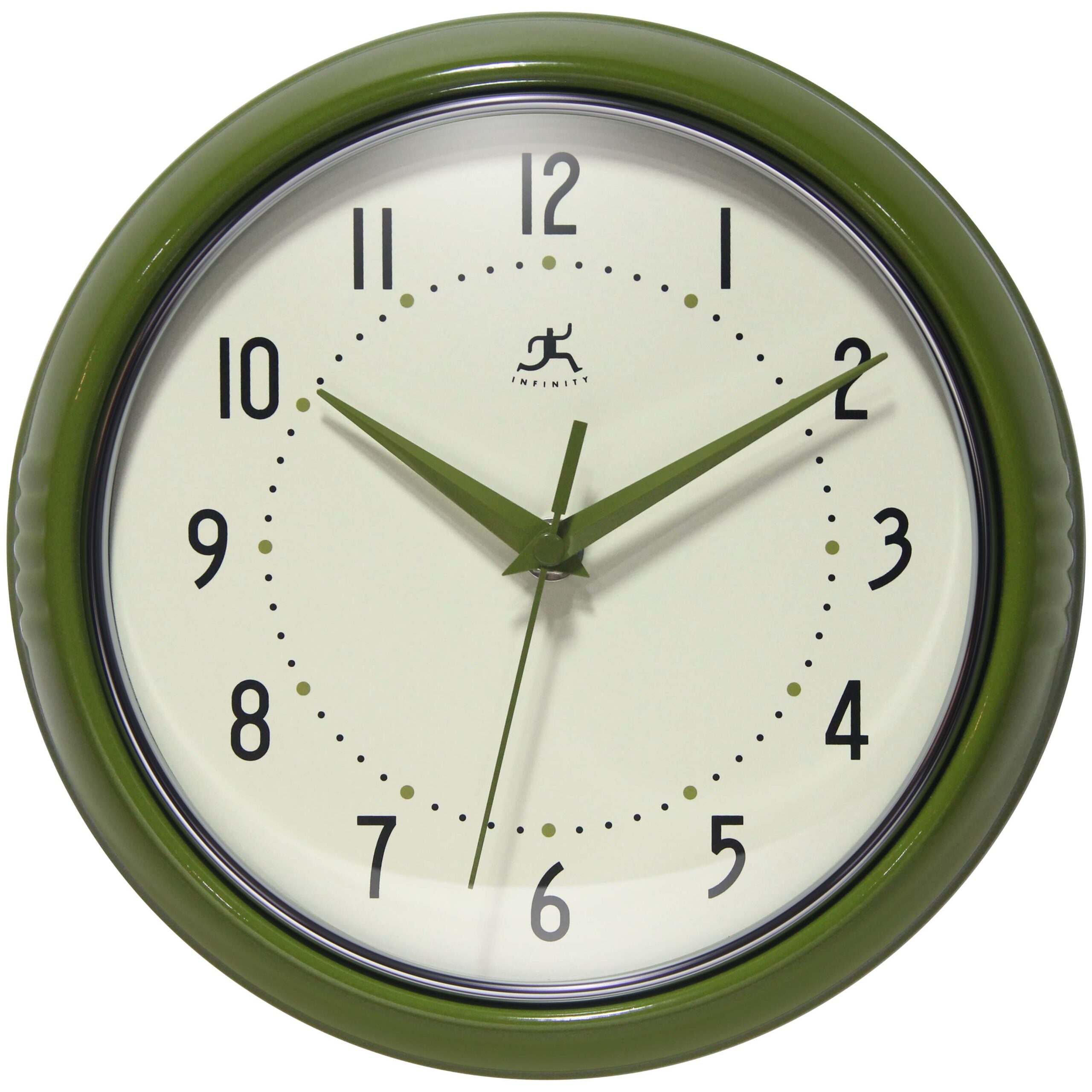 Retro Round Olive Green - SKU #10940OL - Infinity Instruments Ltd.